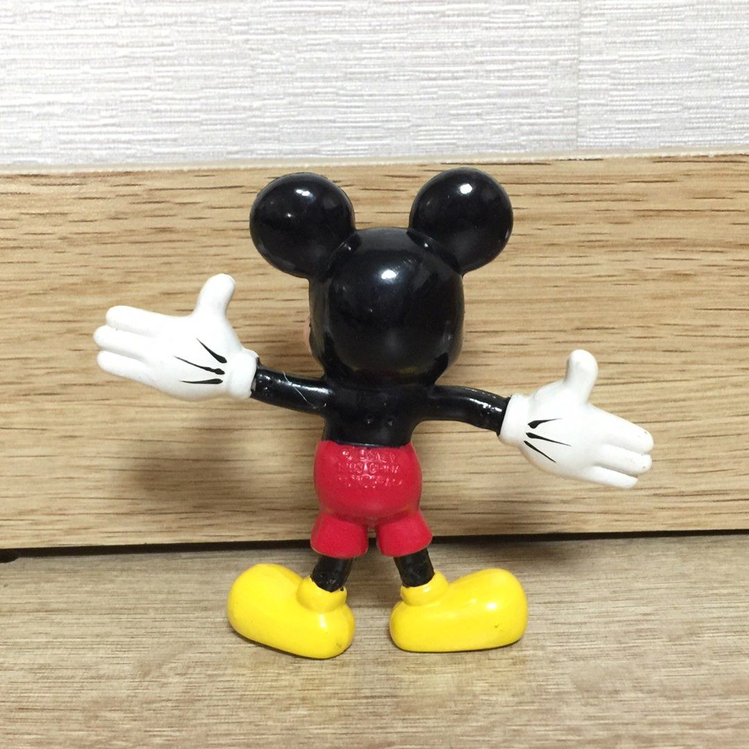 Vintage 8cm Mickey Mouse Bendable Toy Figure - Disney 1993 Monogram, 興趣 ...