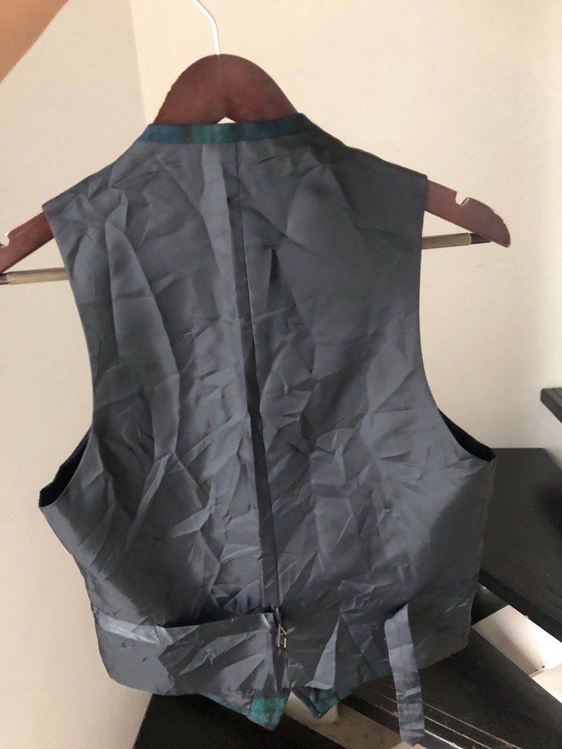 Vintage Plaid vest / Quite Luxury / Old Money Aesthetic, Men's Fashion ...