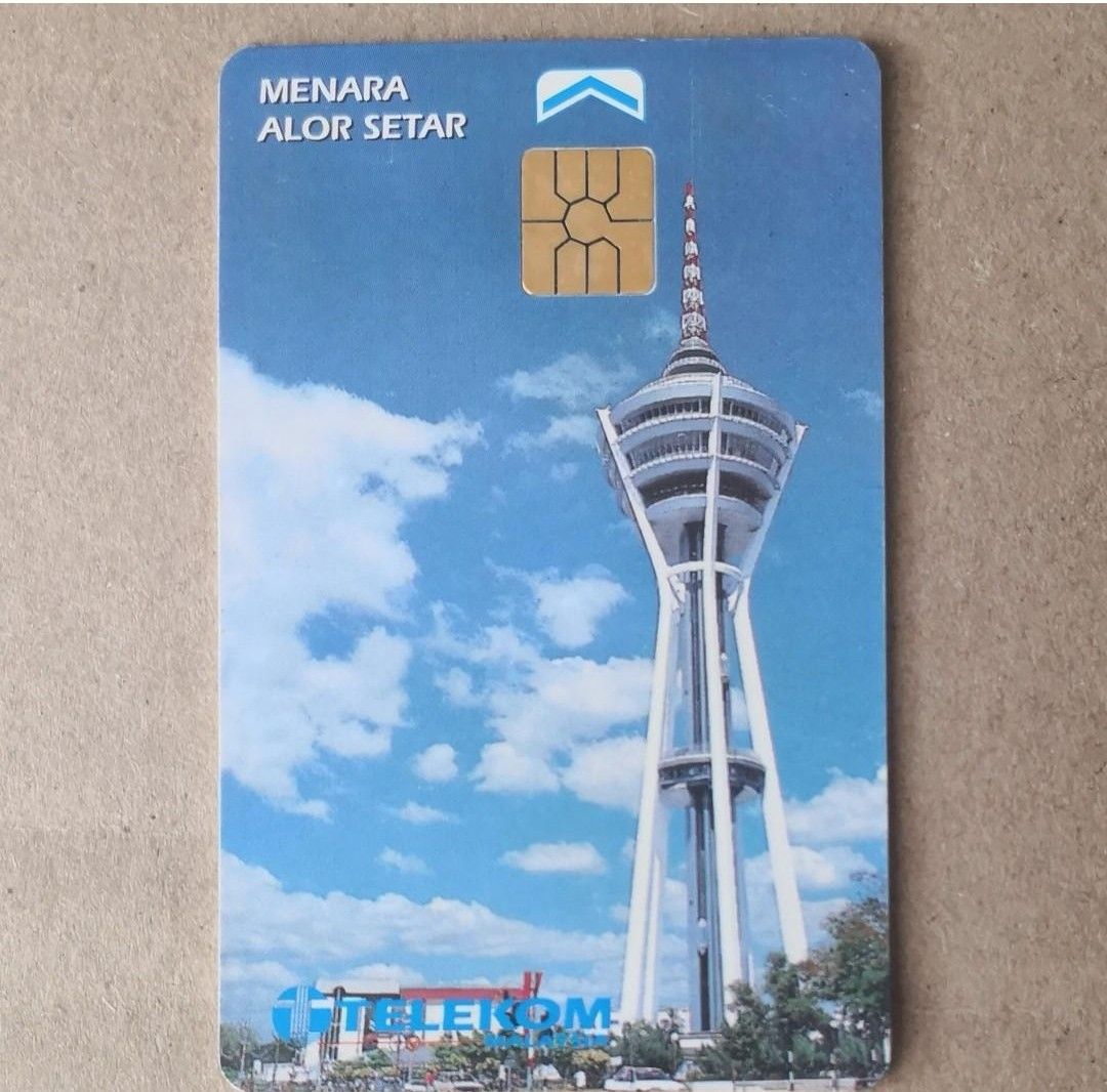 Vintage Used Telekom Phone Card - Menara Alor Setar, Hobbies & Toys ...