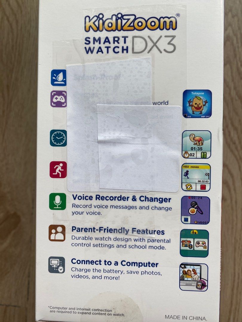 Vtech Kidizoom Smartwatch DX3 Smart Watch Pink, Hobbies & Toys, Toys ...