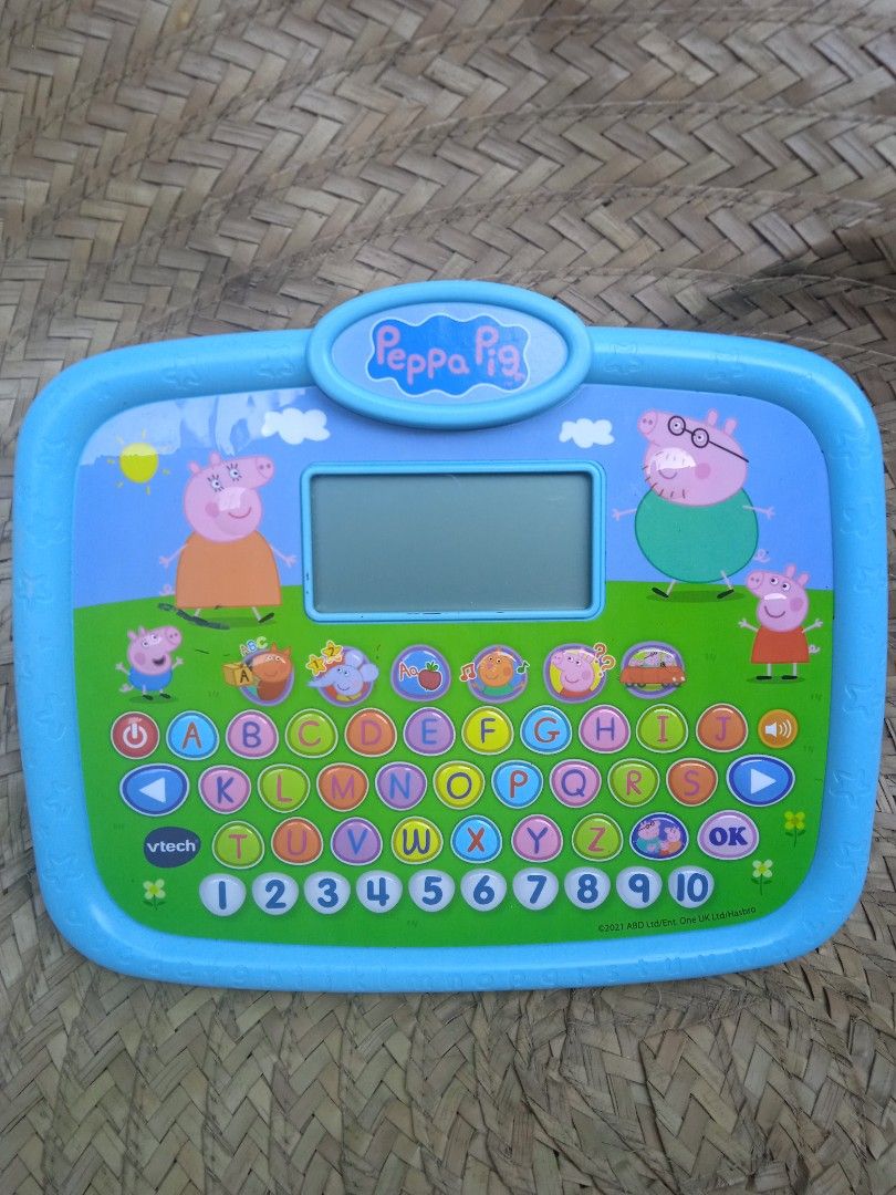 Vtech Peppa Pig Learning Tablet, Hobbies & Toys, Toys & Games on Carousell