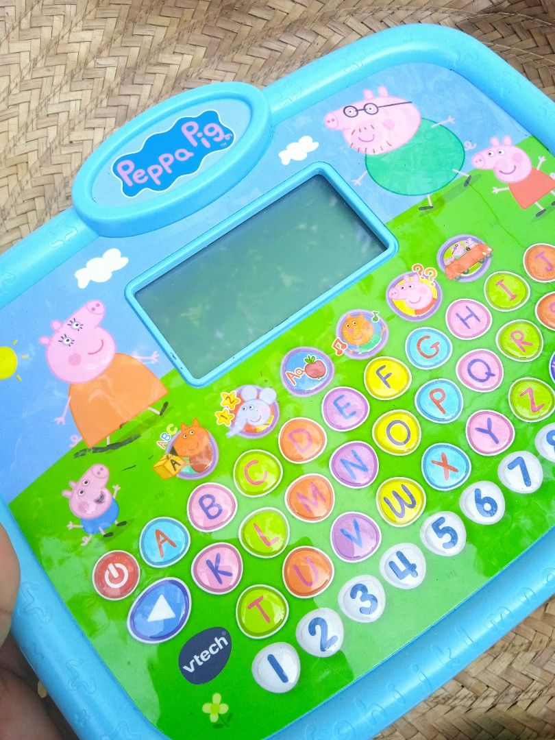 Vtech Peppa Pig Learning Tablet, Hobbies & Toys, Toys & Games on Carousell