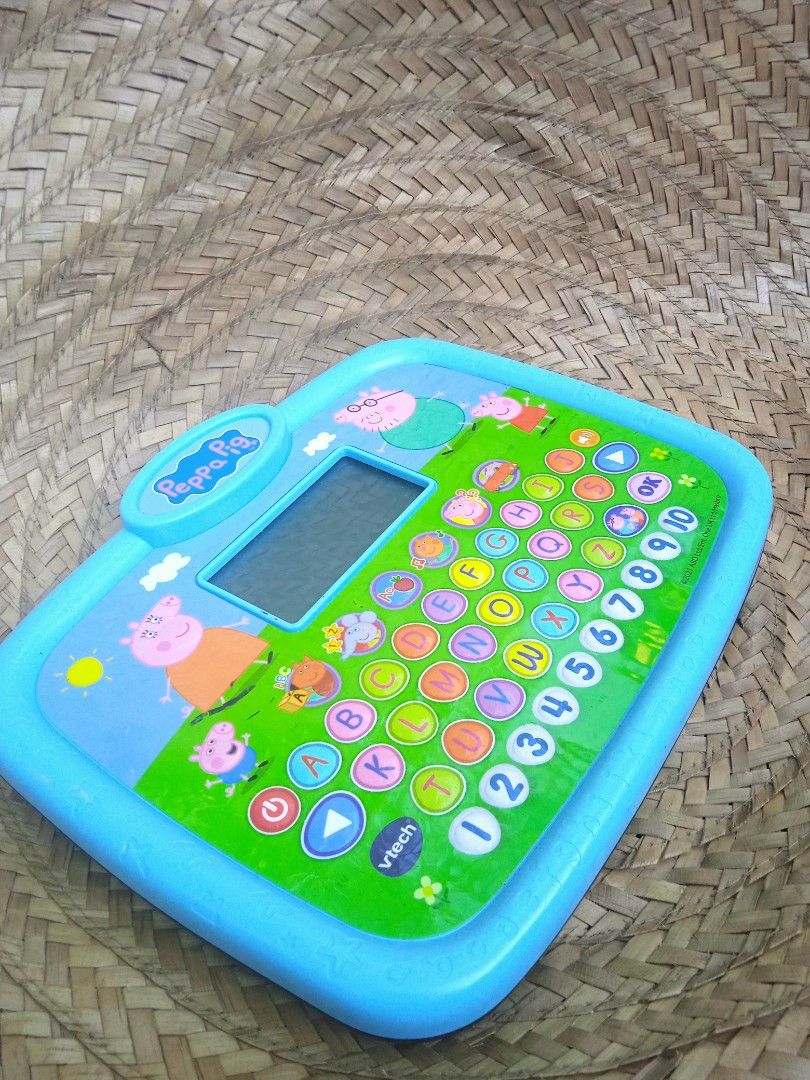 Vtech Peppa Pig Learning Tablet, Hobbies & Toys, Toys & Games on Carousell