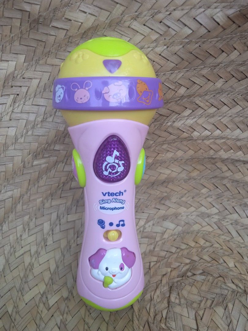 Vtech Sing Along Microphone, Babies & Kids, Infant Playtime on Carousell