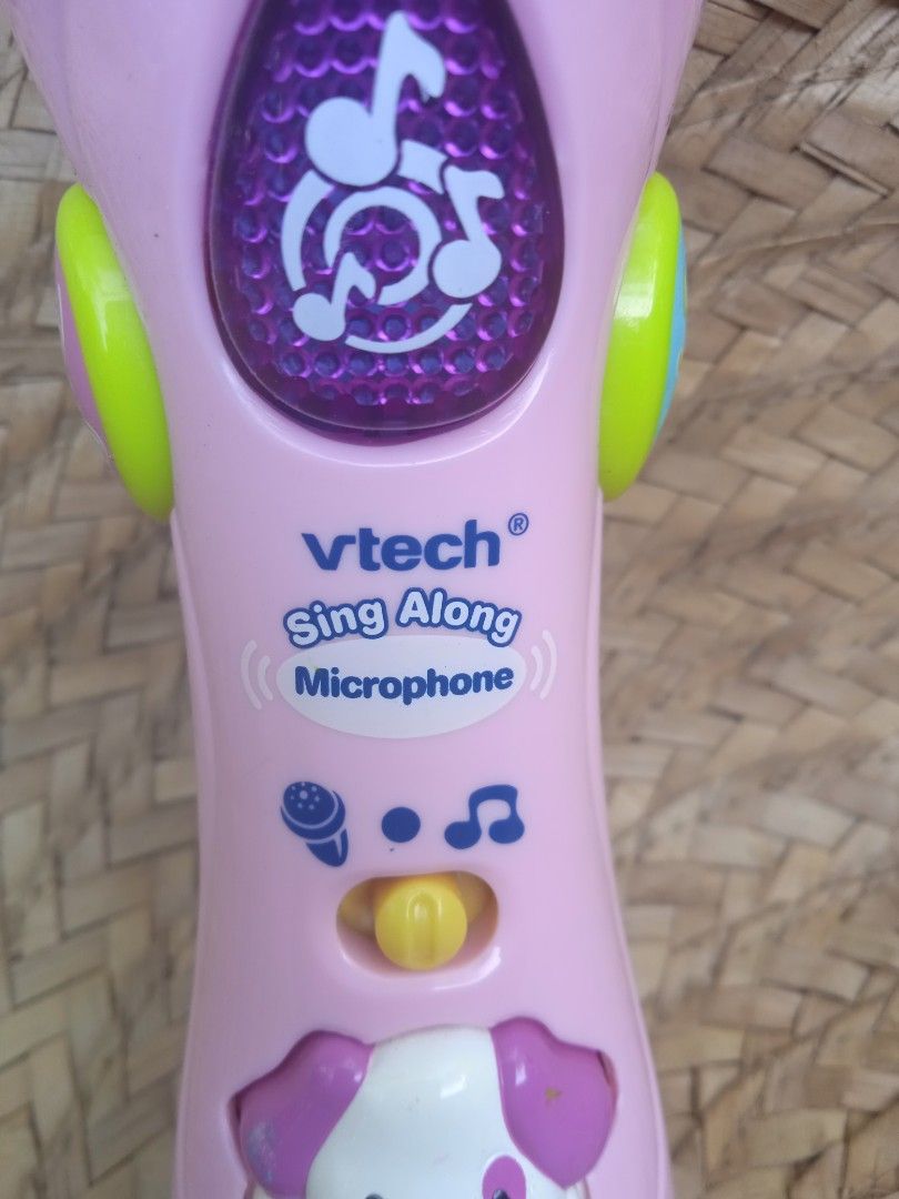 Vtech Sing Along Microphone, Babies & Kids, Infant Playtime on Carousell