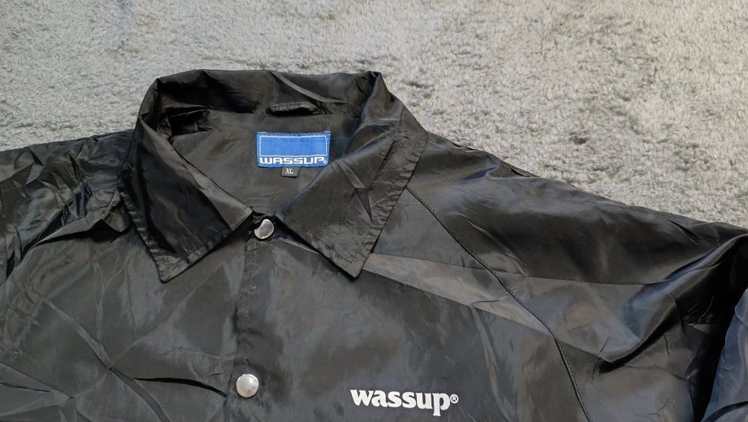 Wassup Coach Jacket, Men's Fashion, Coats, Jackets and Outerwear on ...