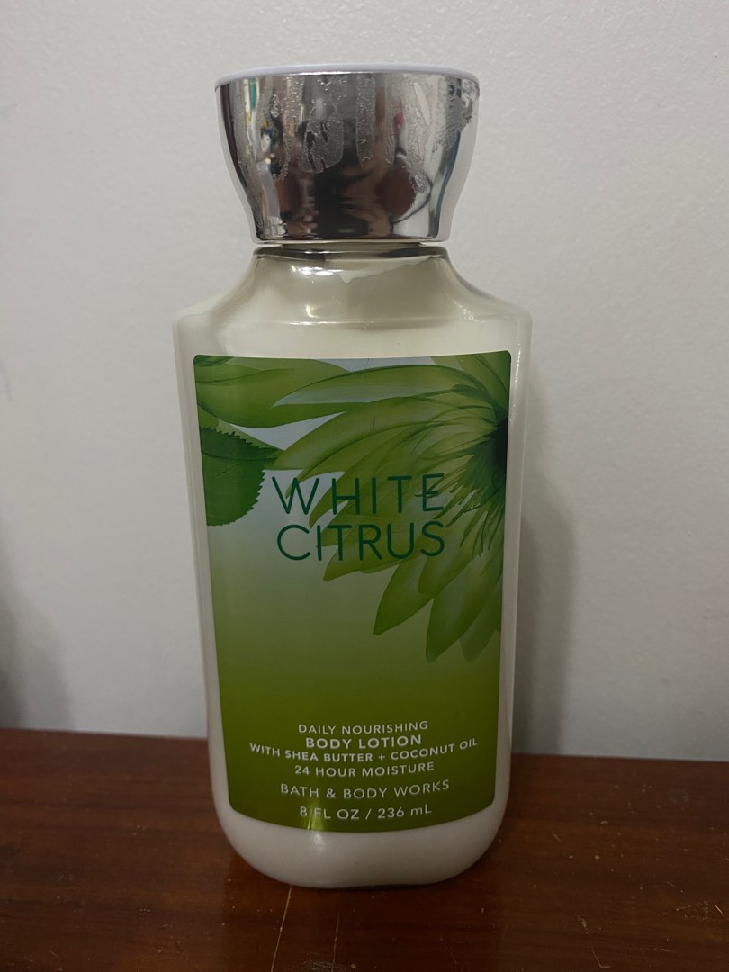 White Citrus Bath and Body Works Lotion, Beauty & Personal Care, Bath ...