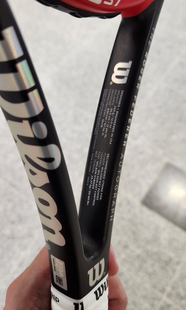 Wilson Prostaff 97 Autograph, Sports Equipment, Sports & Games, Racket ...