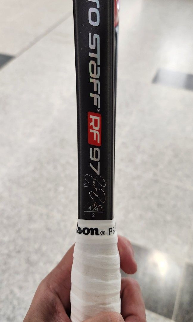Wilson Prostaff 97 Autograph, Sports Equipment, Sports & Games, Racket ...