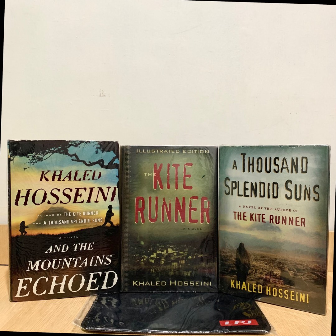 [WITH FREEBIES] Khaled Hosseini Hardcover Set (And The Mountains Echoed ...