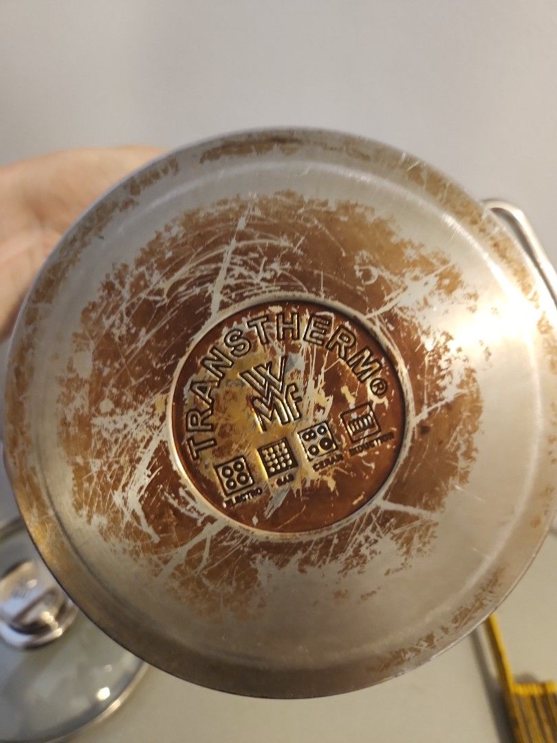 WMF stainless steel pot 15cm, Furniture & Home Living, Kitchenware ...