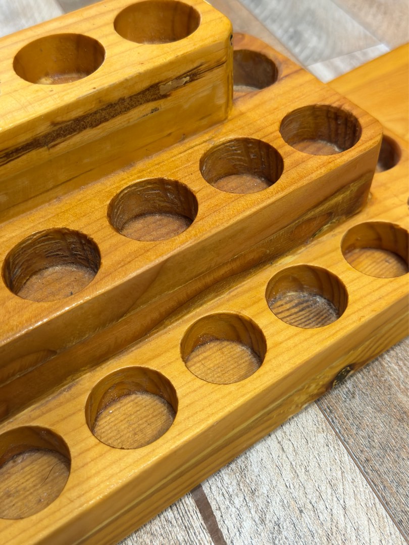 Wood Essential Oil Rack, Furniture & Home Living, Home Improvement ...