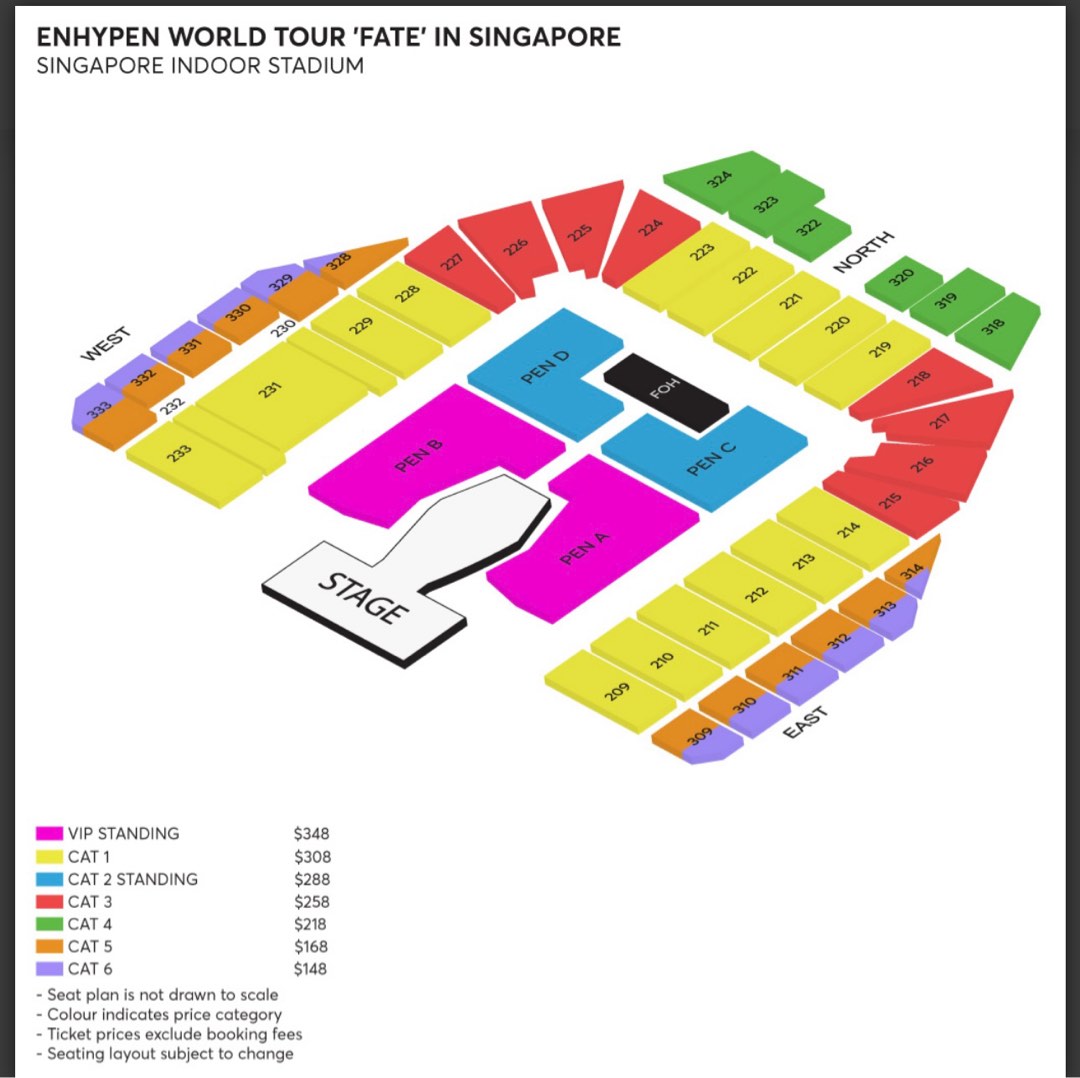 WTS cat 5 enhypen fate in Singapore, Tickets & Vouchers, Event Tickets ...