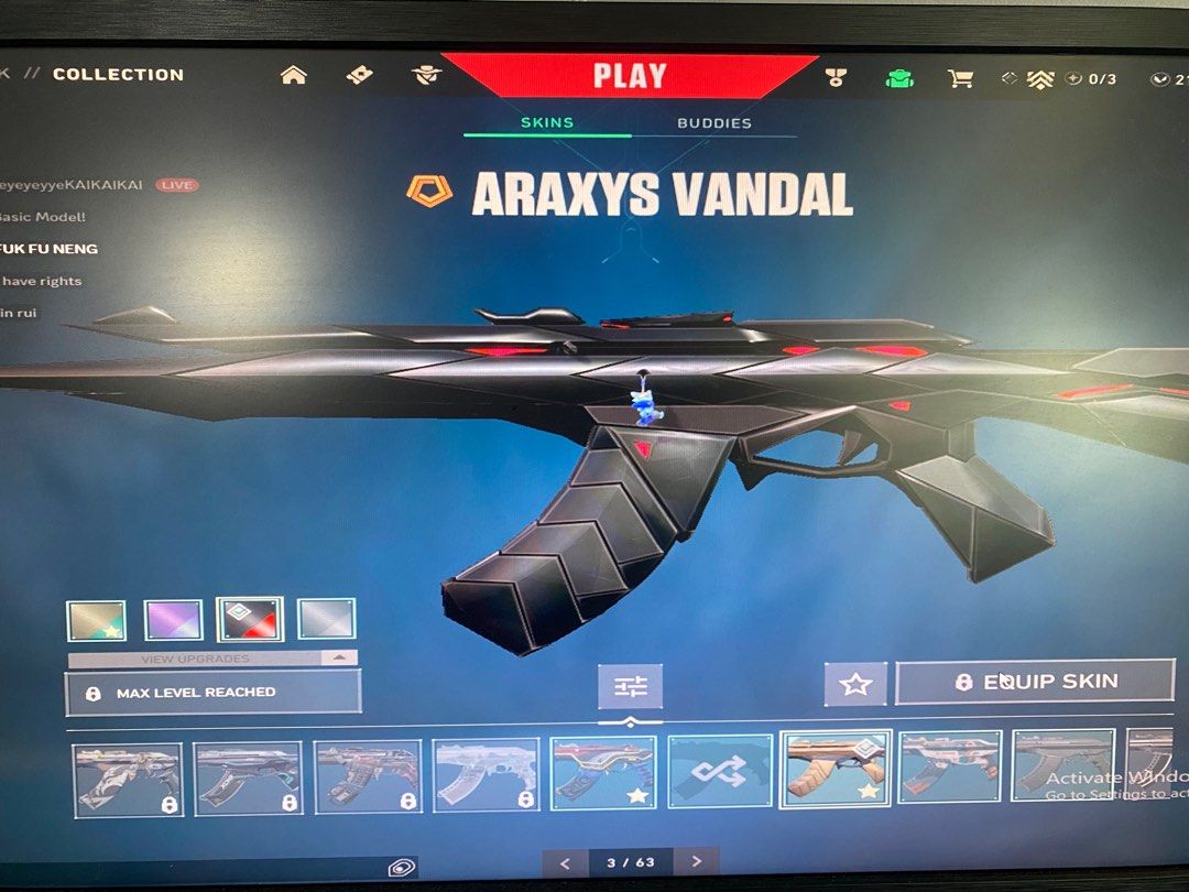 WTS valorant acc arcade bundle 8 premium, Video Gaming, Gaming ...