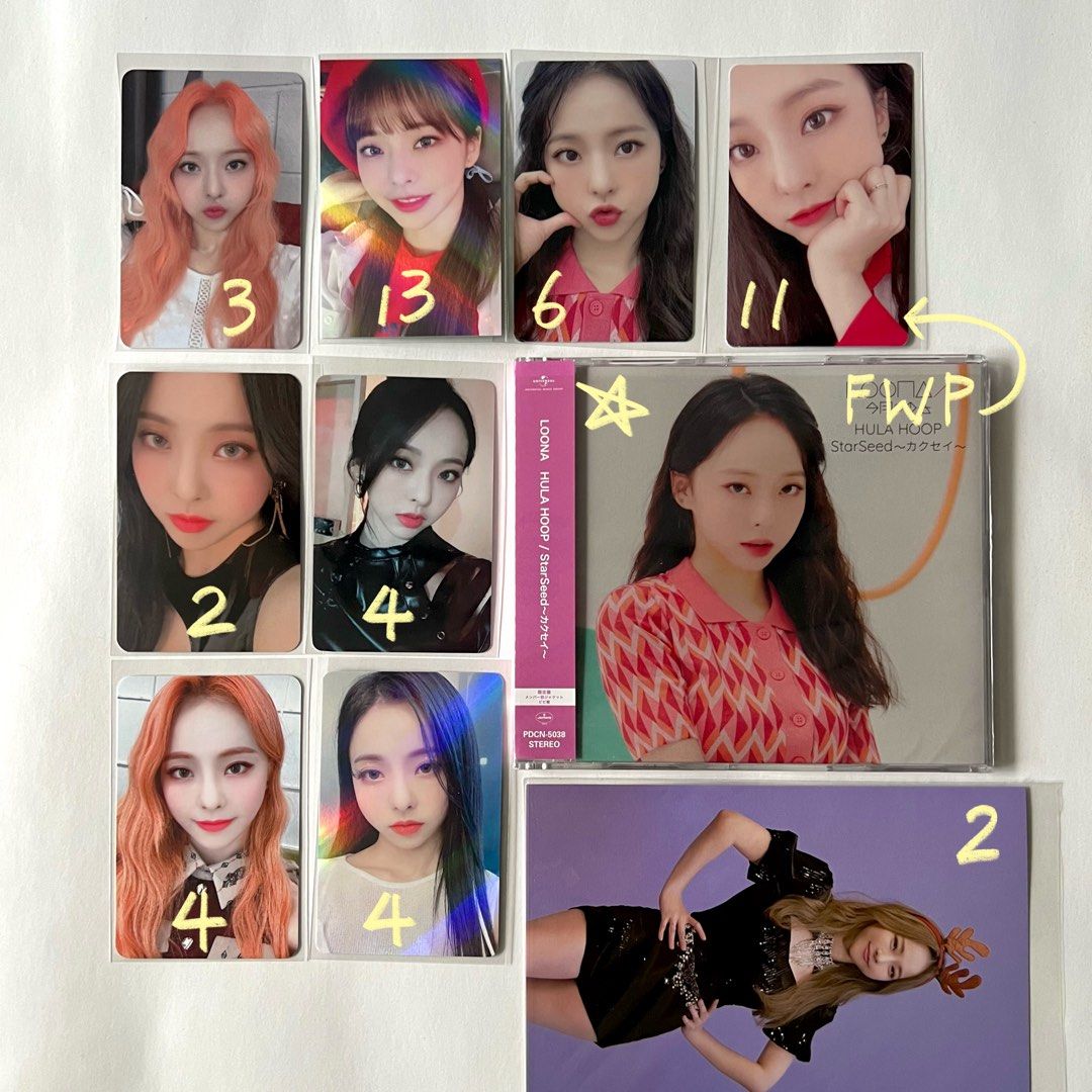 wts vivi gowon loona era photocards, Hobbies & Toys, Memorabilia ...