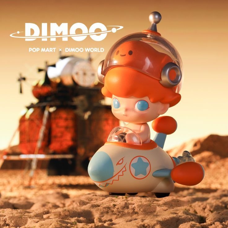 WTS/WTT Dimoo space travel - Rocket Boy popmart pop mart, Hobbies ...