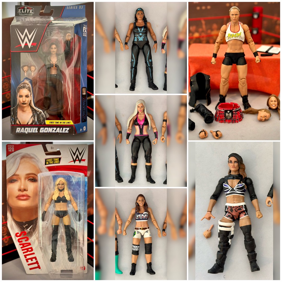 WWE Divas / Women / Raquel Rodriguez/Gonzalez / Ronda Rousey / Scarlett ...