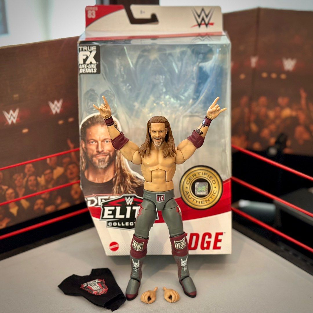 WWE Edge (Elite) / Mattel Wrestling Action Figure / Wrestler, Hobbies ...