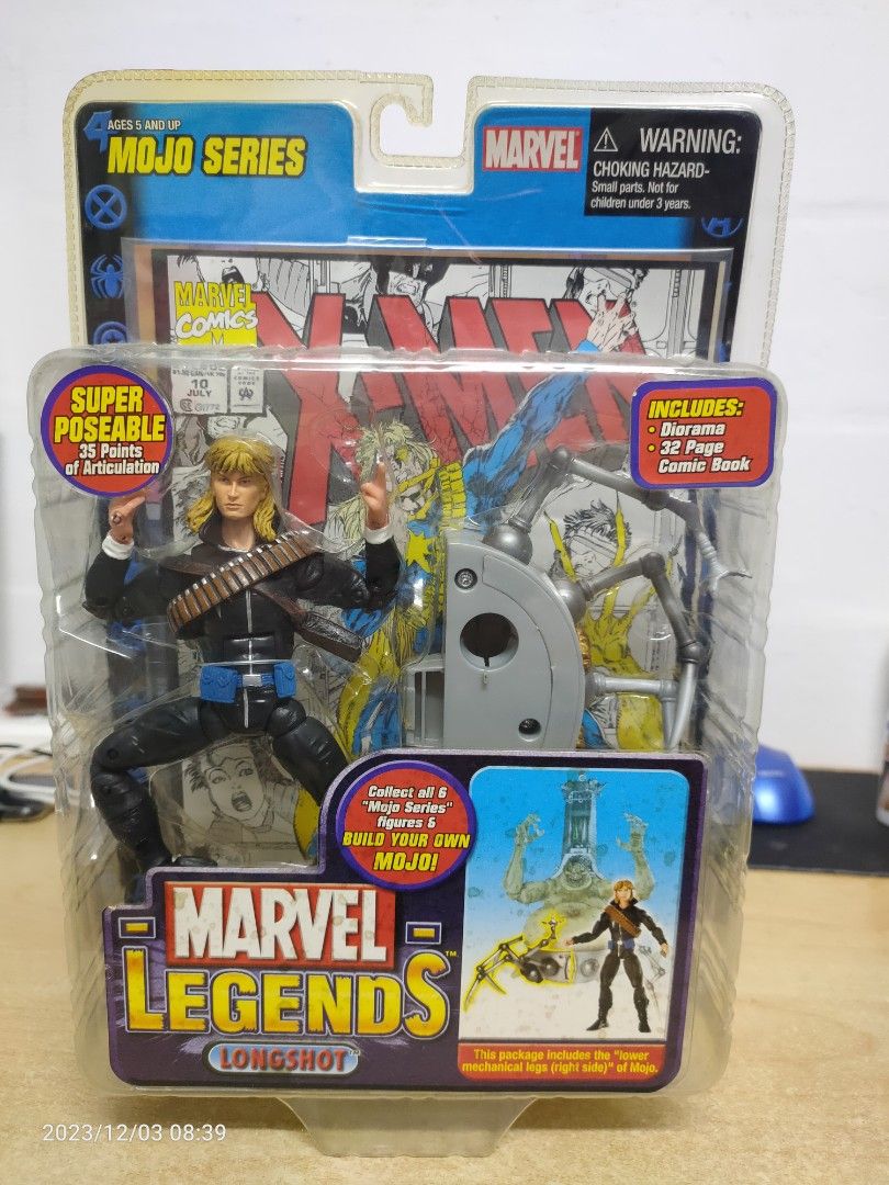 X-Men Mojo Series Longshot from Toybiz. Rare Marvel Legends, Hobbies ...