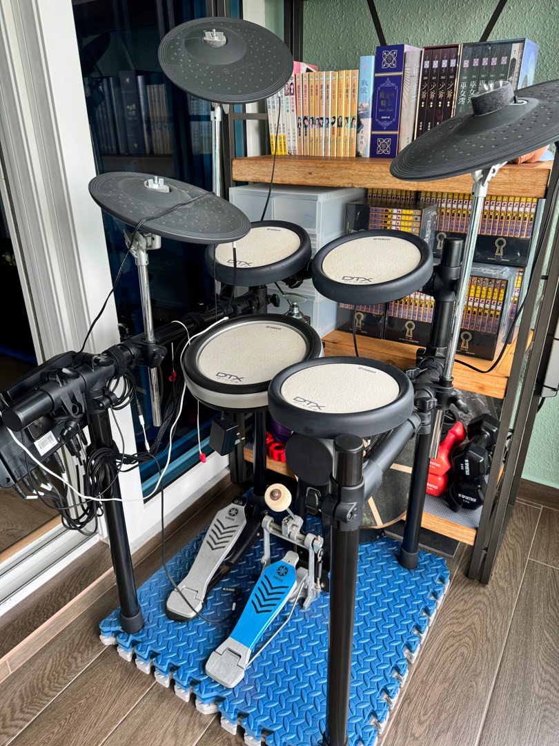 Yamaha DTX502 Electronic Drum Kit, Hobbies & Toys, Music & Media ...