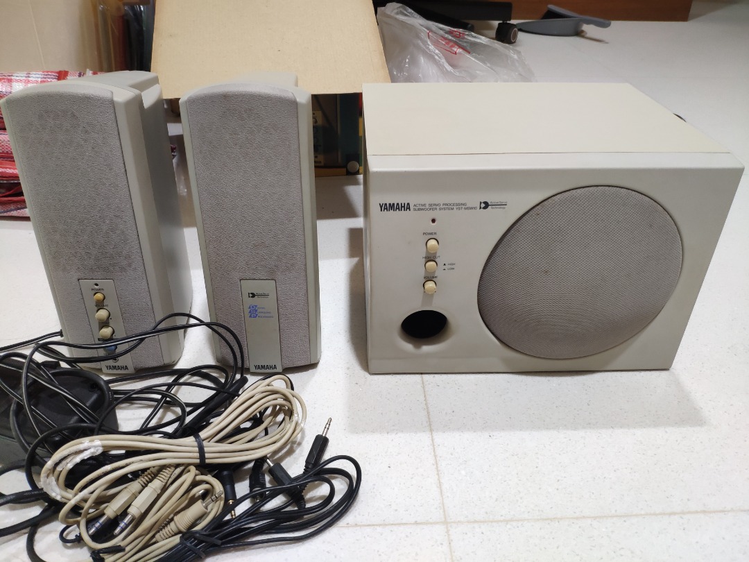 Yamaha Speaker + Subwoofer Set, Audio, Soundbars, Speakers & Amplifiers ...
