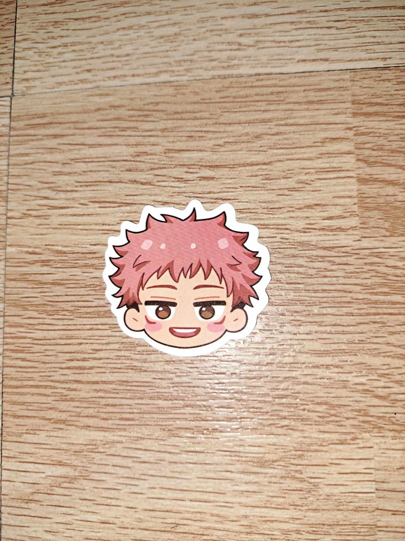 Yuji Head Sticker, Hobbies & Toys, Stationary & Craft, Art & Prints on ...