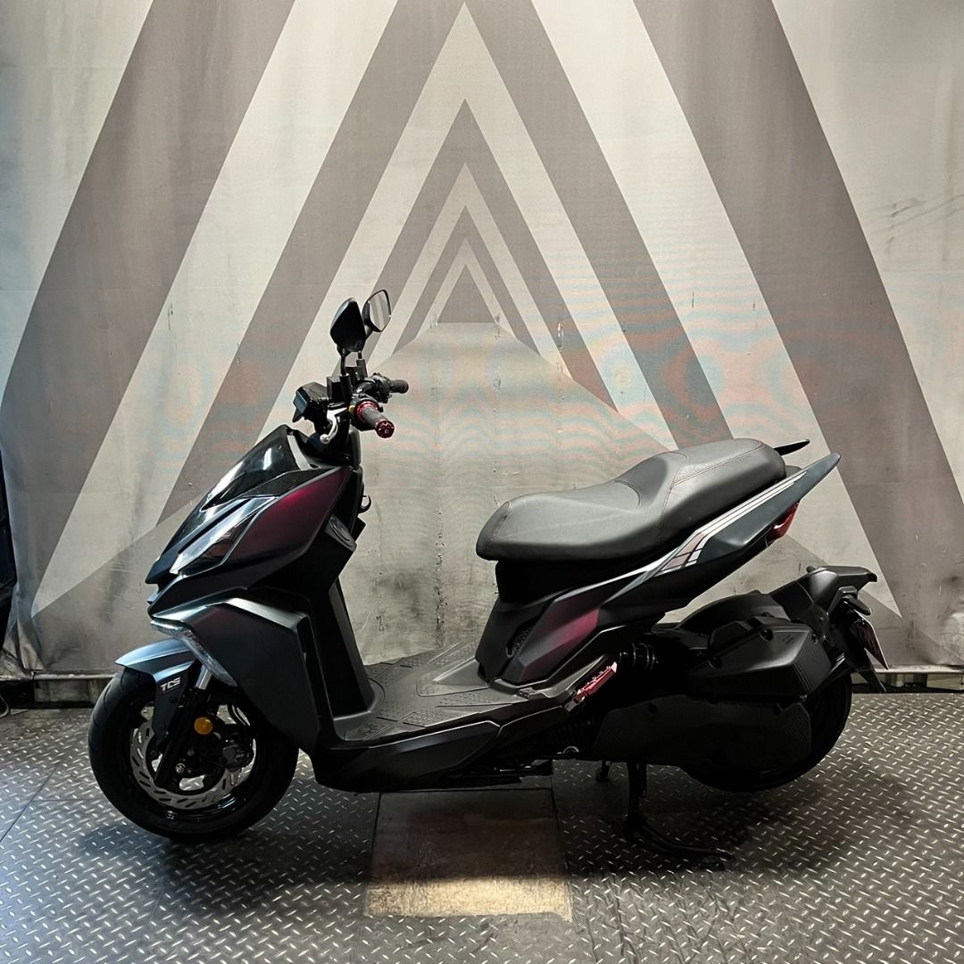 【保固車】【0元交車】2021年 SYM 三陽 DRG 158 龍 七期 一般鑰匙 機車 ABS TCS 雙碟, 機車, 新古保固在旋轉拍賣