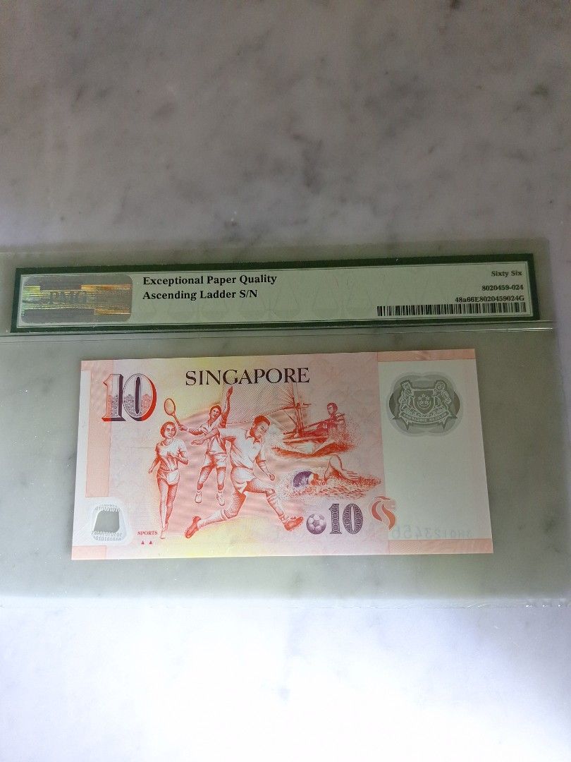 $10-polymer sign by GCT.Ladder.3HQ-123456.PMG66EPQ, Hobbies & Toys ...