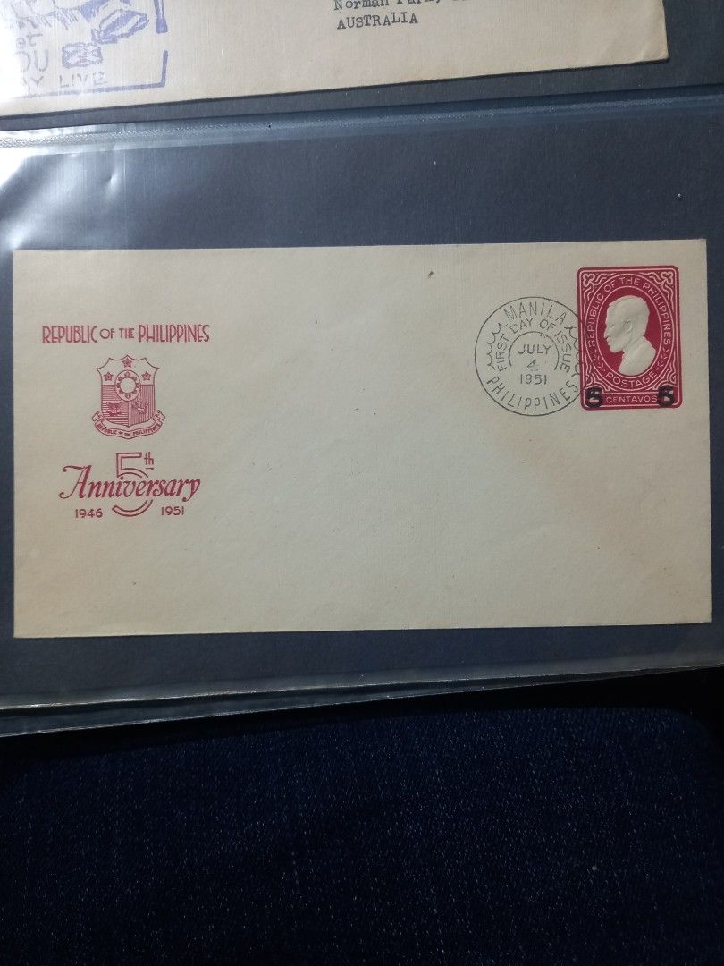 1951 Fifth Anniversary of the Philippine Republic The 5th anniversary ...