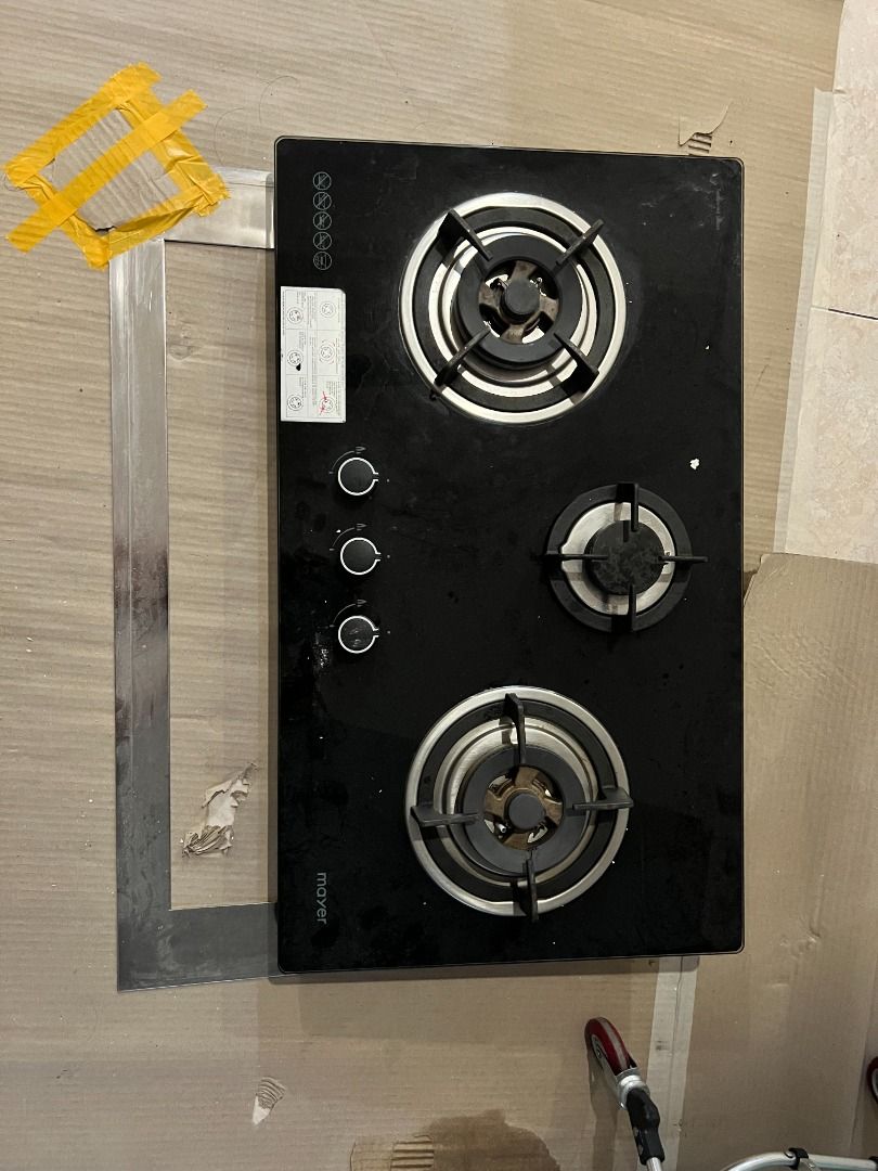 2 years old cooker hood & gas hob, TV & Home Appliances, Kitchen ...