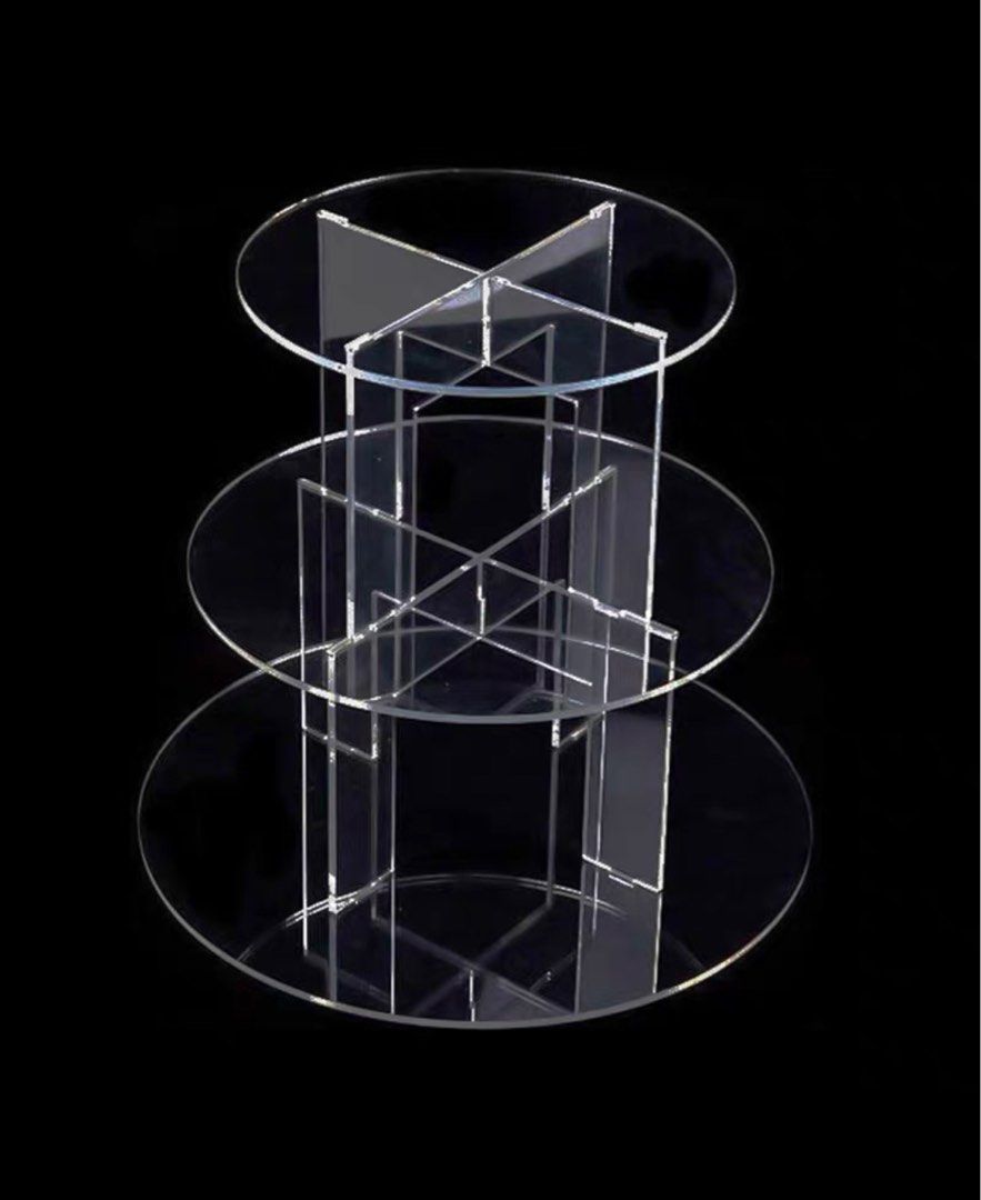 3 tier acrylic Cake stand, Everything Else on Carousell