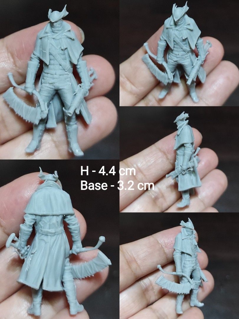 3D Printed Resin Various Miniature Video Characters, Hobbies & Toys ...