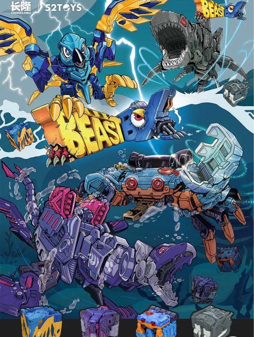 52toys Beastbox Nessie BB-23CL, Hobbies & Toys, Toys & Games on Carousell