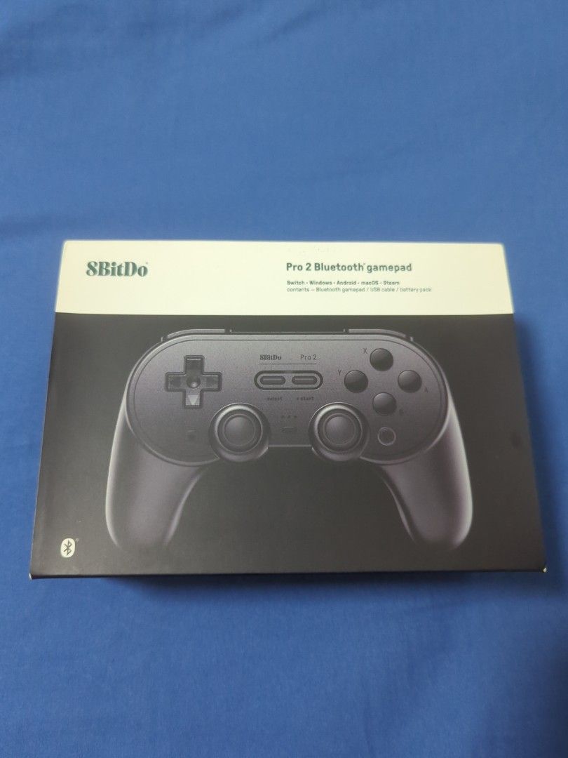 8BitDo Pro 2 Bluetooth Controller (Wireless) (Black), Video Gaming ...