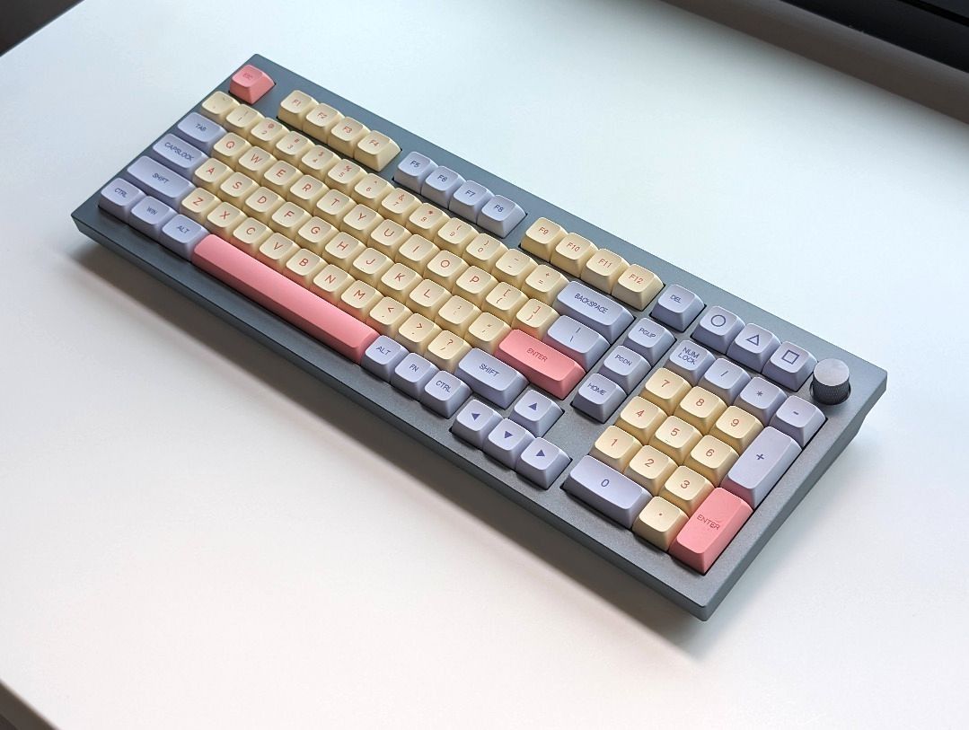 96% Custom Mechanical Keyboard (Candyfloss3012) - Fully Modded ...