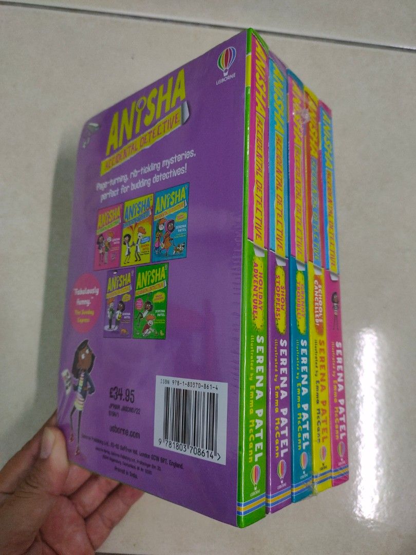 [ 100% Original ] Anisha, Accidental Detective Collection (5 Books Set ...