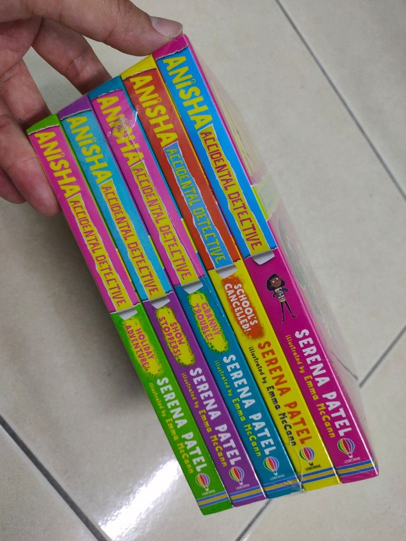 [ 100% Original ] Anisha, Accidental Detective Collection (5 Books Set ...
