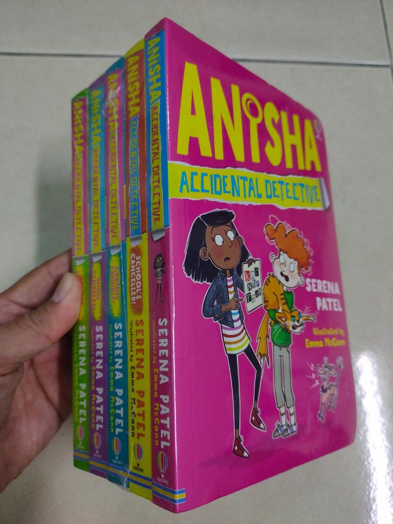 [ 100% Original ] Anisha, Accidental Detective Collection (5 Books Set ...