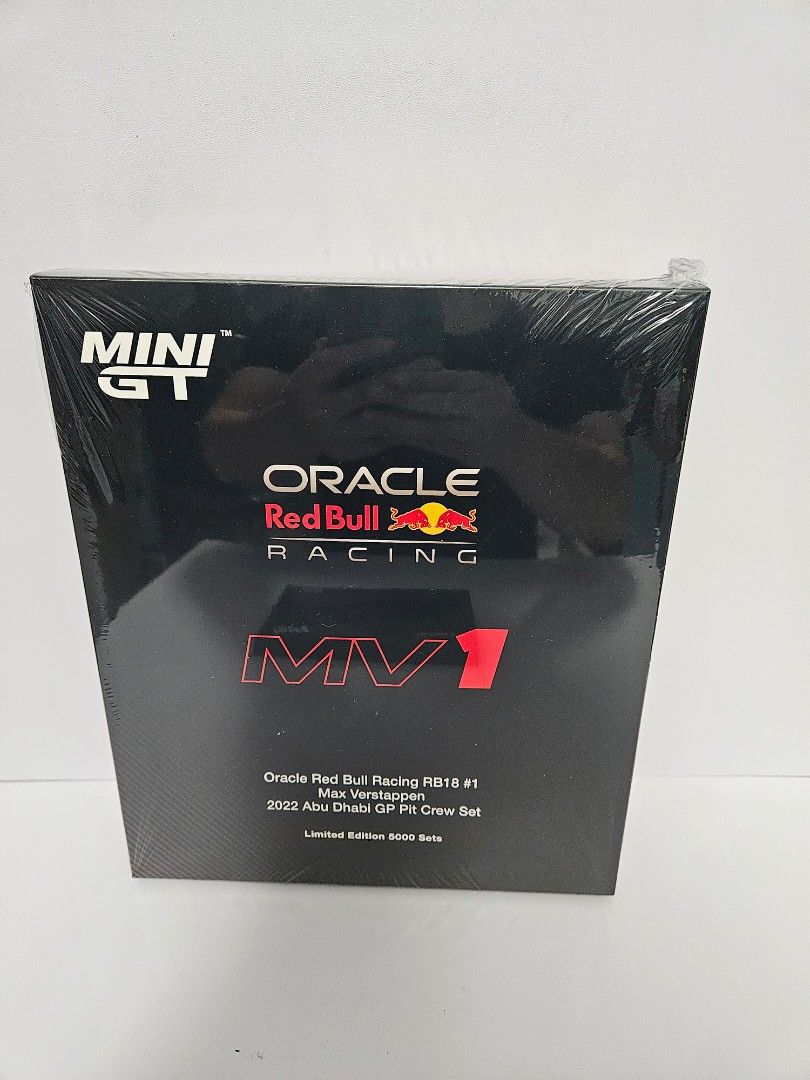 全新現貨 1:64 Mini GT -Oracle Red Bull Racing RB18 #1 Max Verstappen 2022 ...