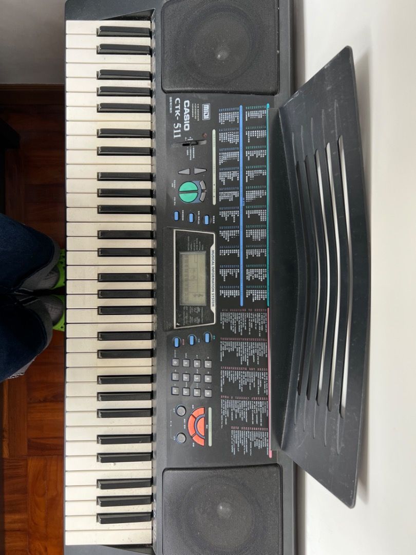 電子鋼琴 CASIO CTK- 511 Electronic Piano, 興趣及遊戲, 音樂、樂器 & 配件, 樂器 - Carousell