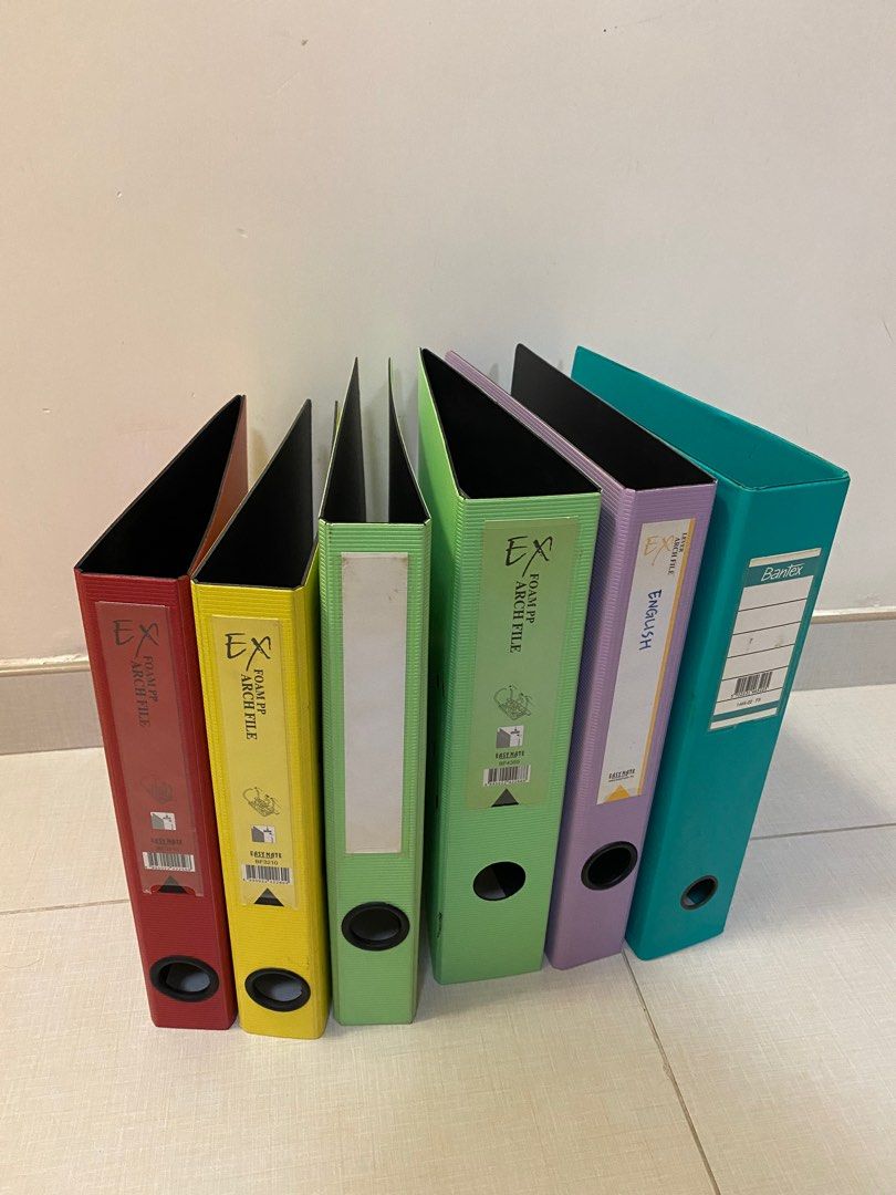 A4 F4 Box file, 興趣及遊戲, 手作＆自家設計, 文具 - Carousell