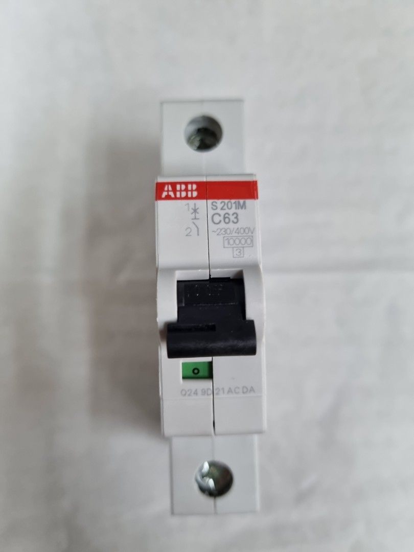 ABB, MCB, S201M-C63, TV & Home Appliances, Other Home Appliances on Carousell