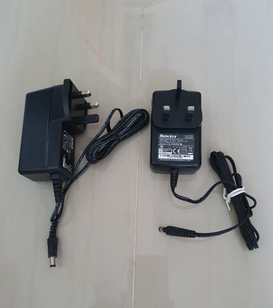 AC power Adapter 12V for Singtel Wifi Router, Modem, Media Player ...