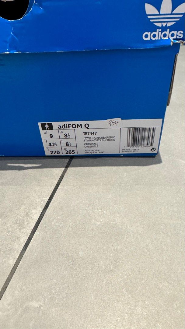 Adidas ADIFOM Q SHOES $, Men's Fashion, Footwear, Sneakers on Carousell