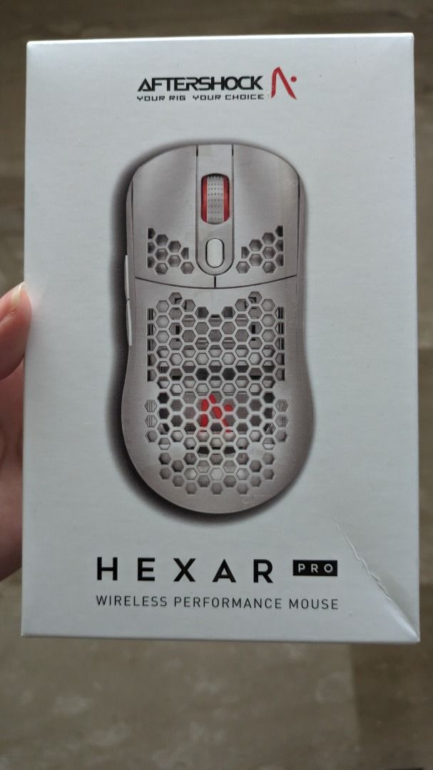 Aftershock Hexar Pro Wireless Performance Mouse, Computers & Tech ...