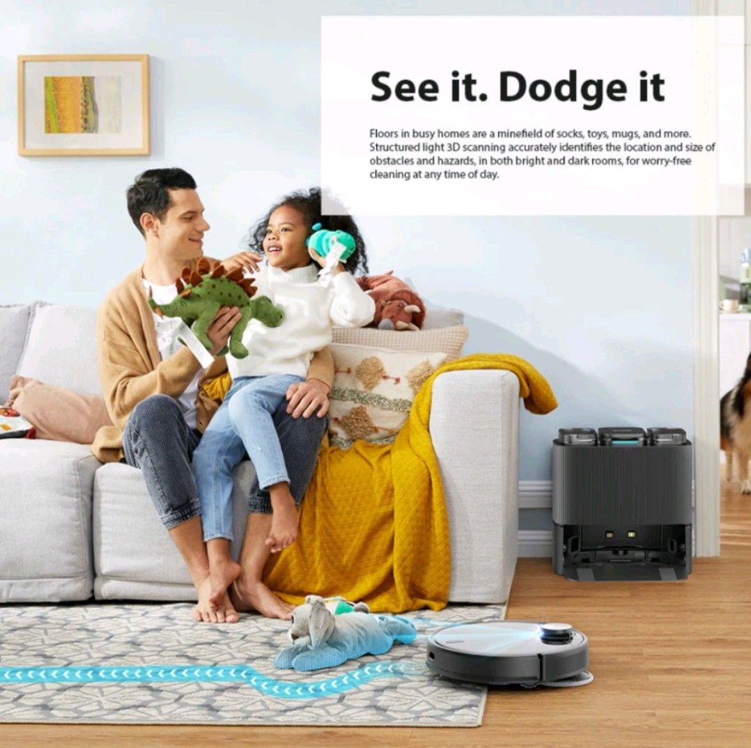 Airbot Robotic Vacuum Pro Ultra L108S , 8000Pa, TV & Home Appliances, Vacuum Cleaner ...