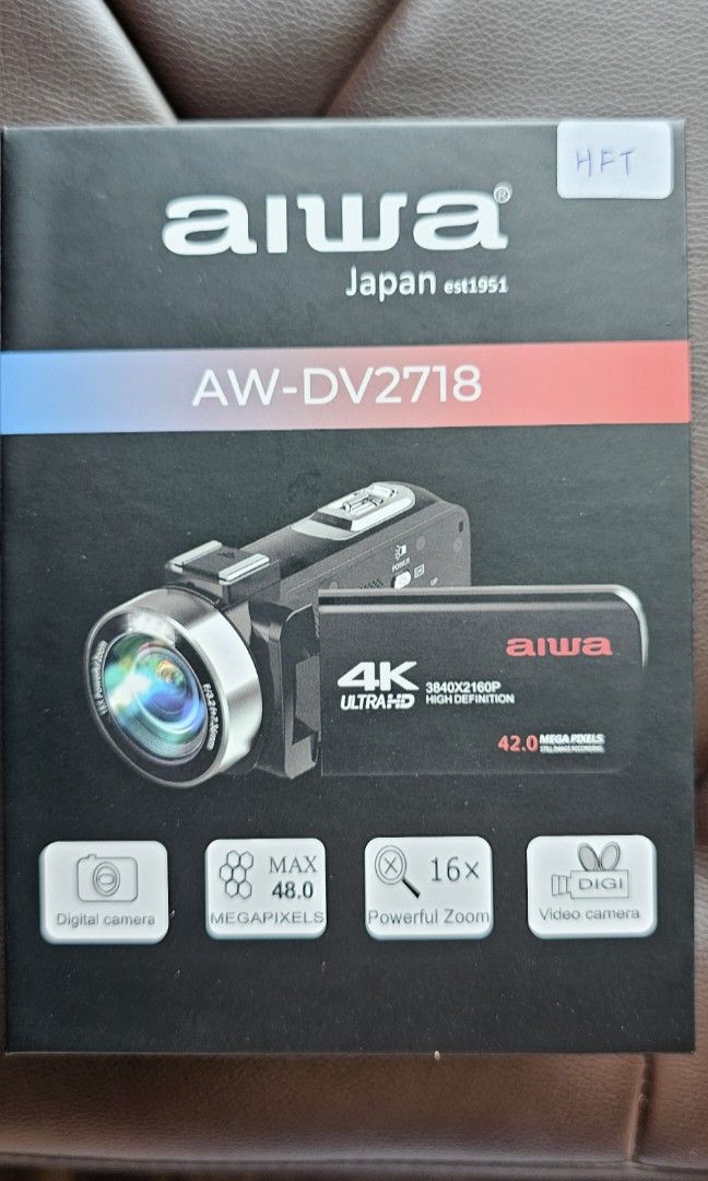 Aiwa Japan Made Video Camcorder, Photography, Video Cameras on Carousell