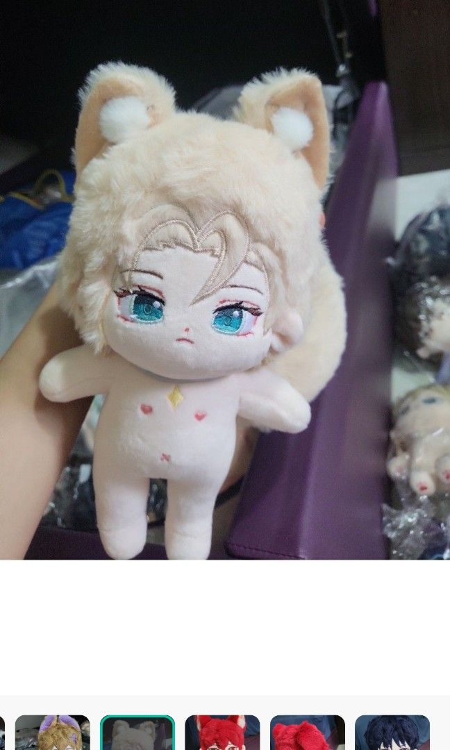 Albedo omodoki plush doll genshin, Hobbies & Toys, Memorabilia ...