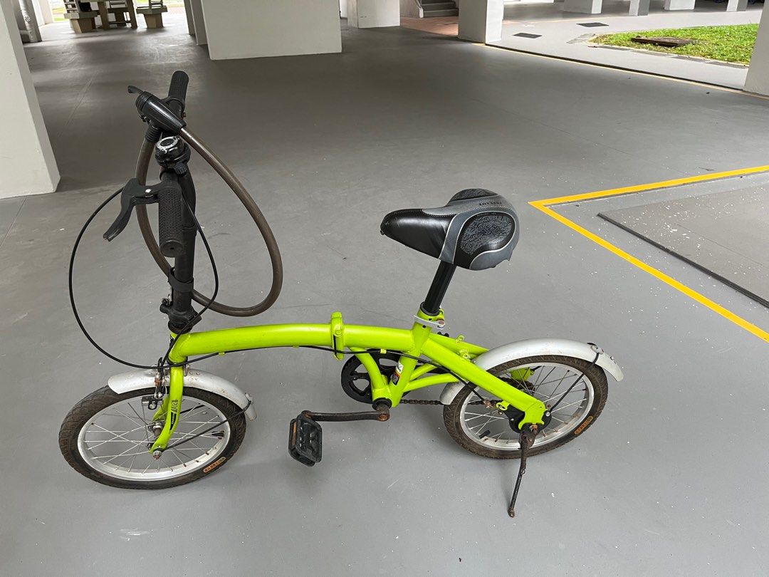 Aleoca cartilla foldable bicycle bike, Sports Equipment, Bicycles ...