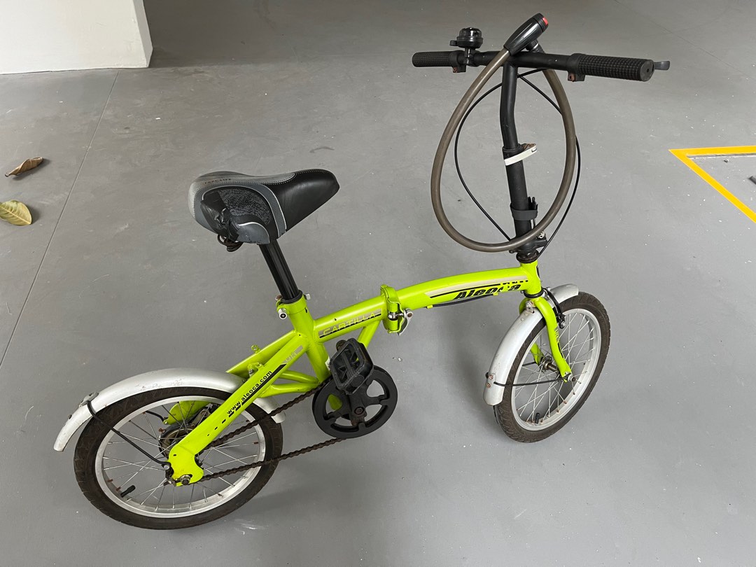 Aleoca cartilla foldable bicycle bike, Sports Equipment, Bicycles ...